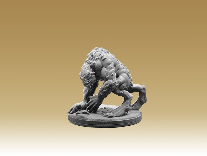 Large Quaggoth Miniature | 3D Printed D&D Monstrosity - Etsy