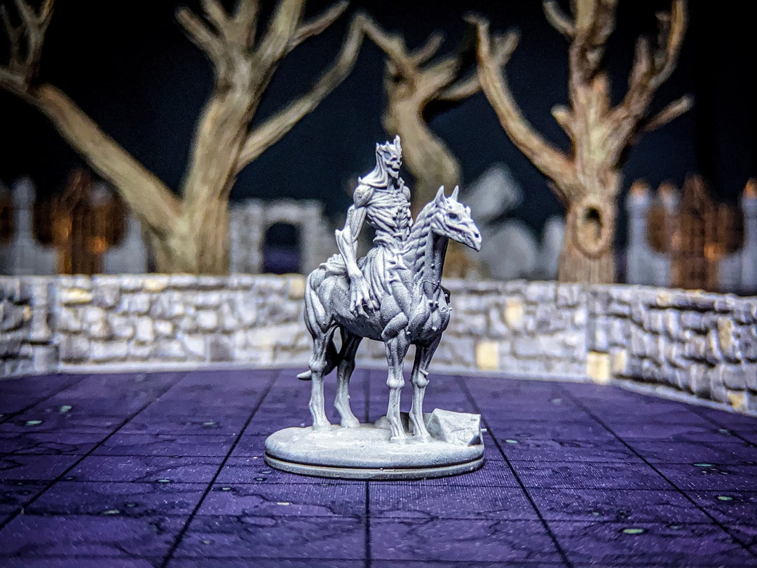 3D Printed Nuckelavee Miniature, Undead Horse Demon, Tabletop RPG - Etsy