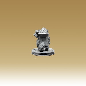 Small Fuzzy Alien Noble | Spelljammer | Space | Six Arms | 3D Printed ...