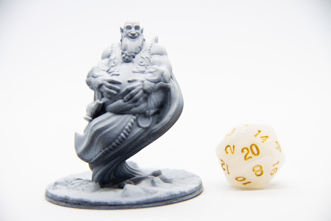 Air Djinn / Elemental / Large / Tabletop Games / RPG / 3D Printed ...