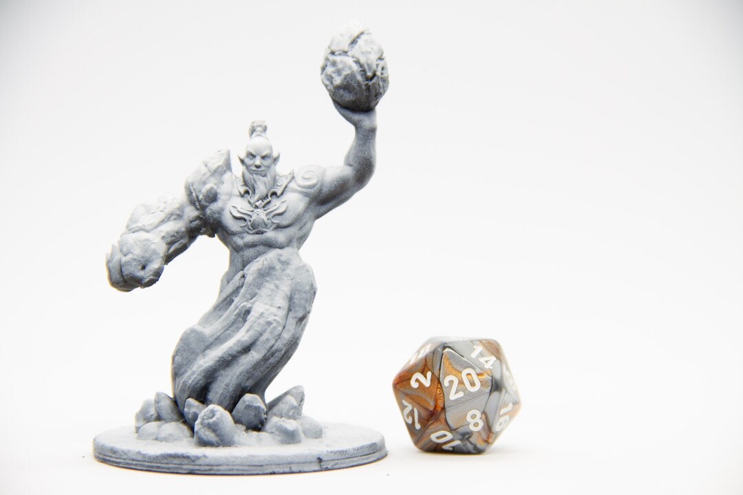 Earth Djinn / Elemental / Large / Tabletop Games / RPG / 3D Printed ...