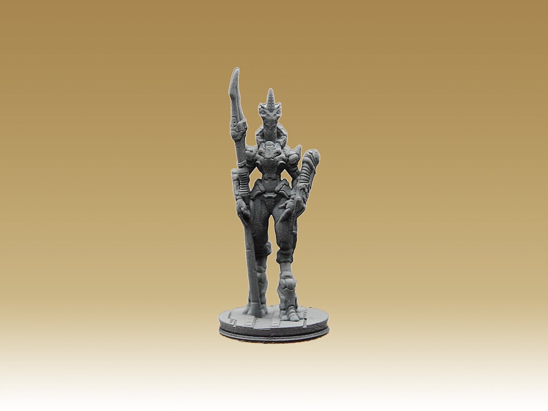 Alien Spear Guard | Shield | Space | Spelljammer | 3D Printed Sci-fi ...