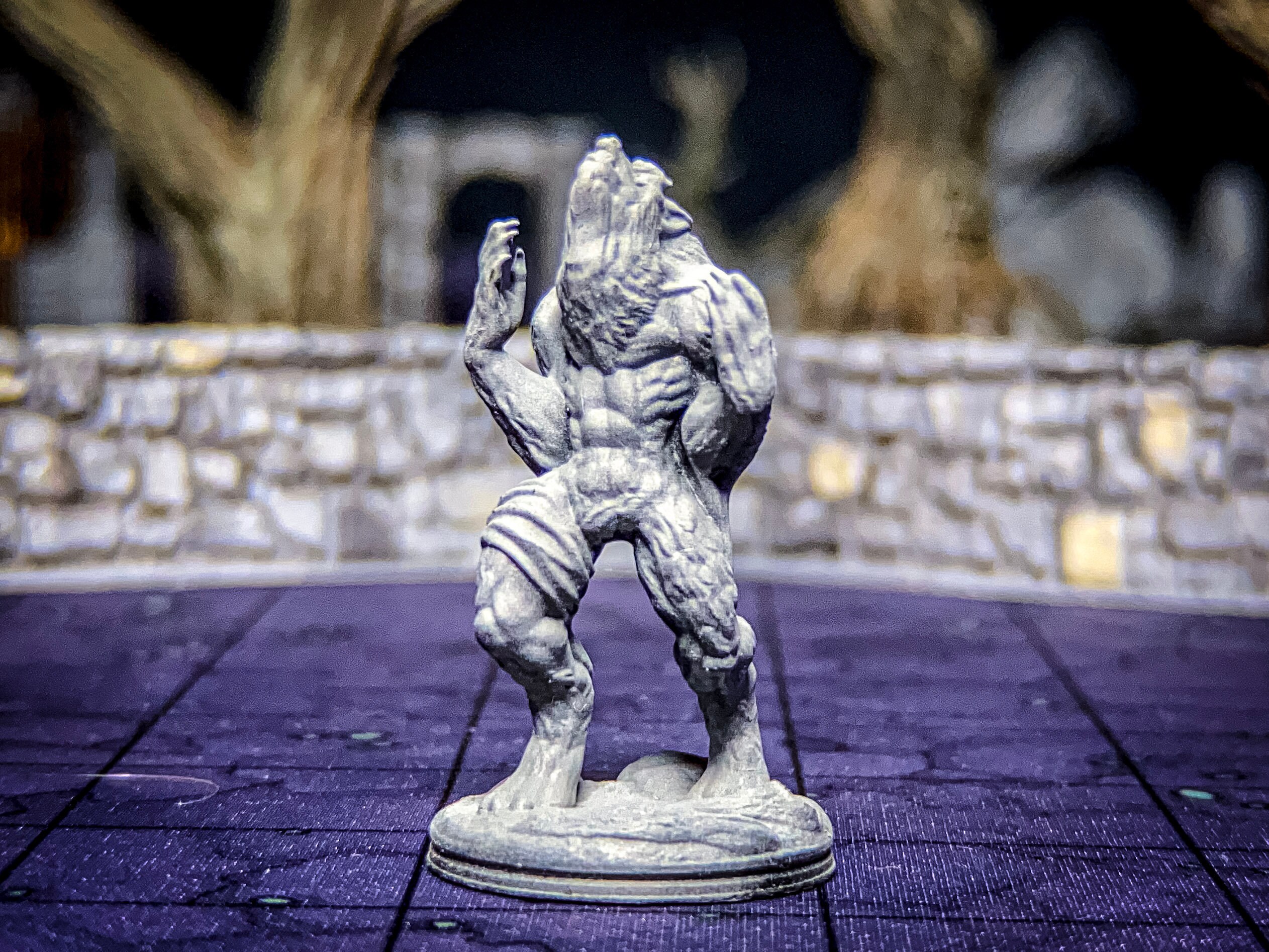 Howling Werewolf / Monster / Shapeshifter / Tabletop Games / | Etsy