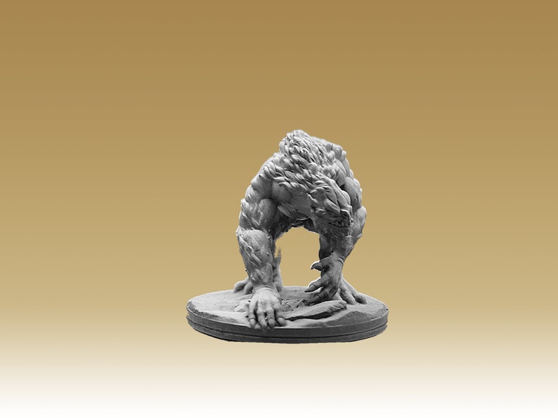 Large Quaggoth Miniature | 3D Printed D&D Monstrosity - Etsy