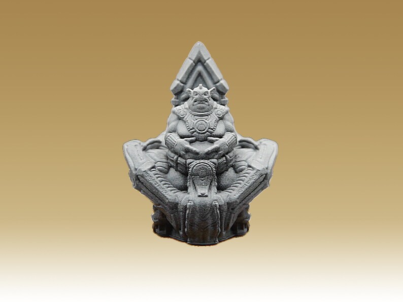 Alien Council Leader Space 3D Printed Sci-fi Cyberpunk - Etsy