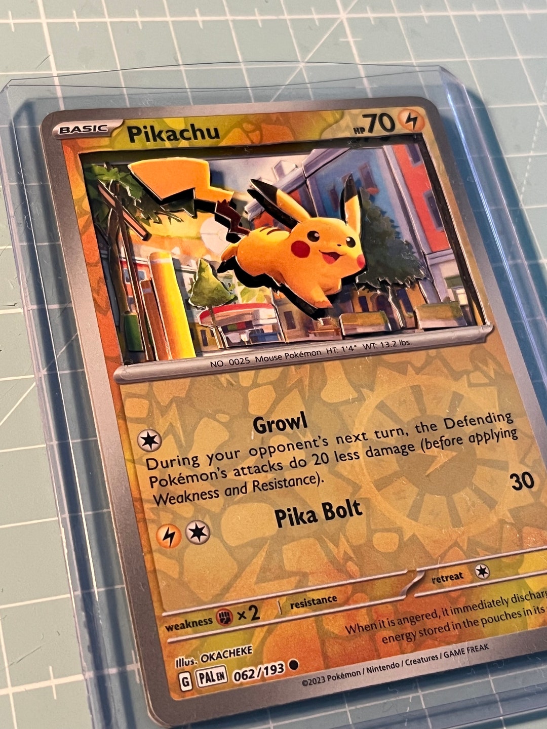 3D Pokémon Card Shadowbox - Etsy