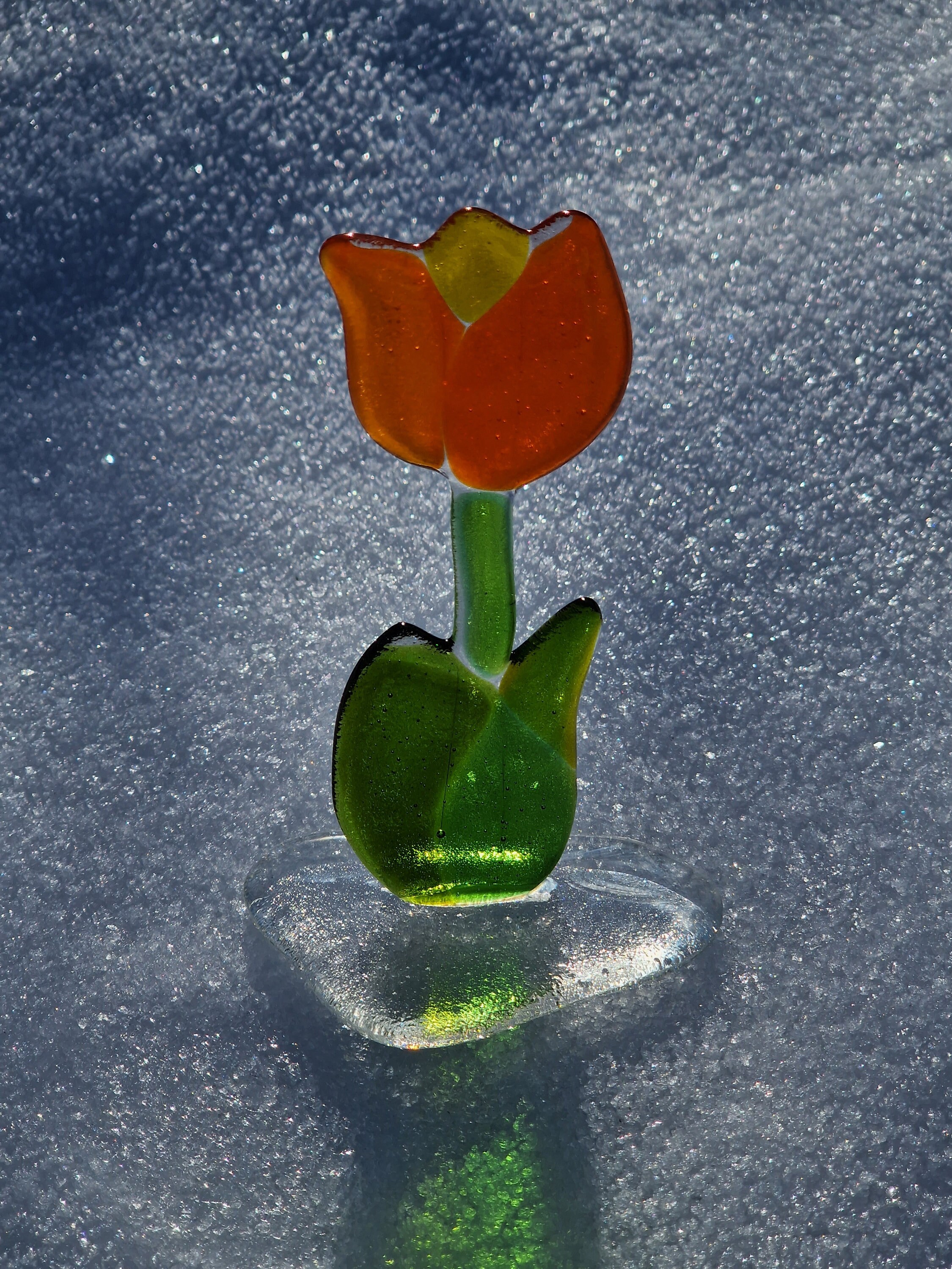 Glass Tulip - Etsy