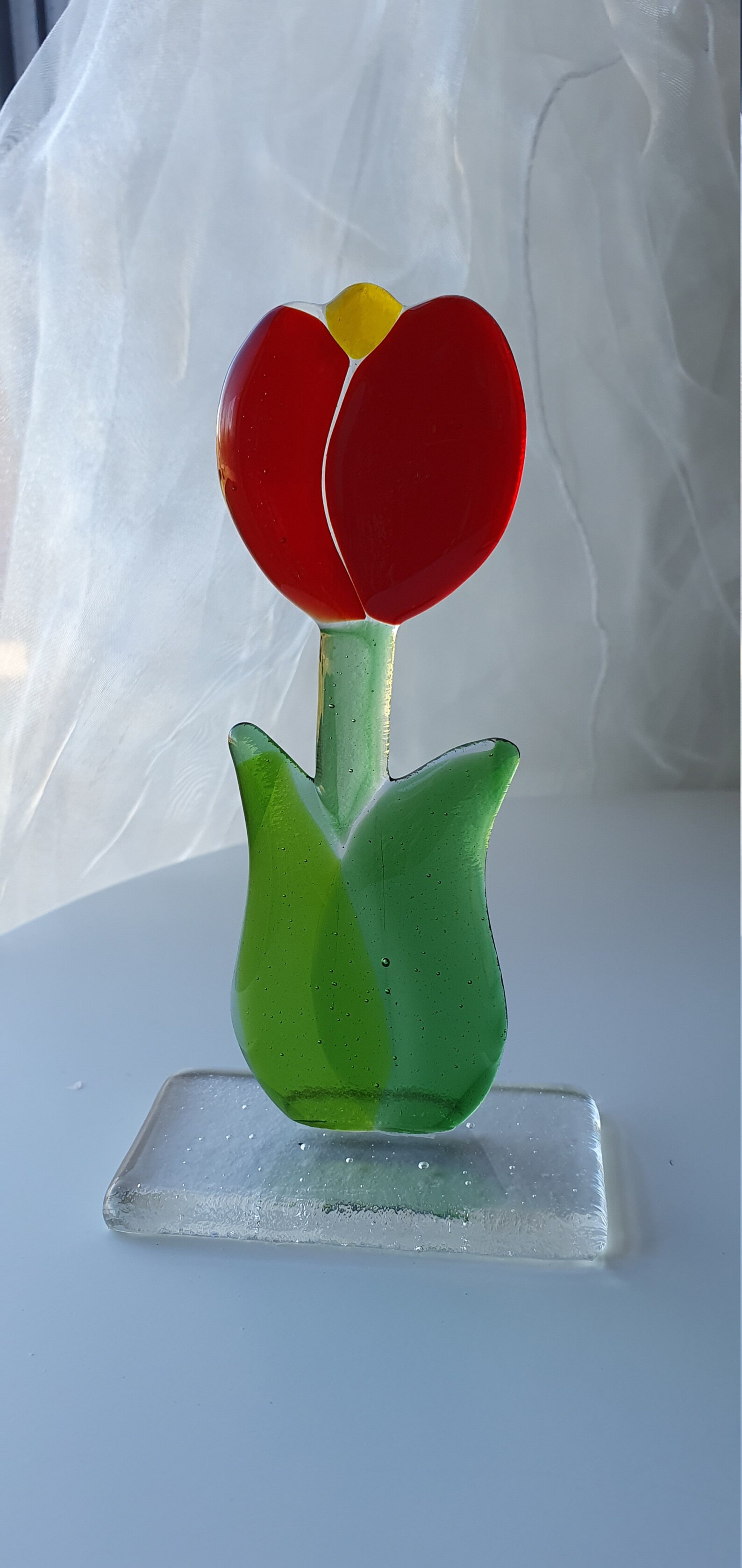 Glass Tulip - Etsy
