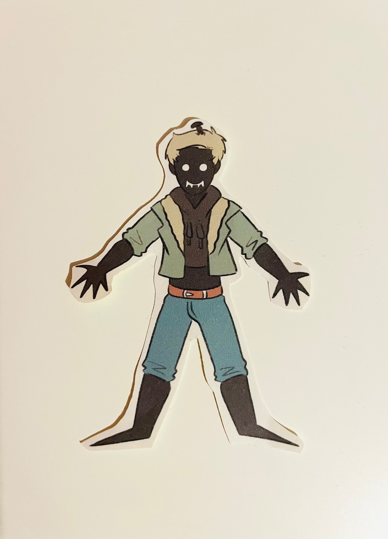 Molded Ethan Winters Inspired Sticker Resident Evil Village Biohazard ...