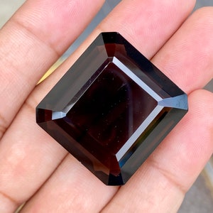 Beautiful Smoky Quartz Huge Stone Square Cut Shape 28x28mm Size. - Etsy
