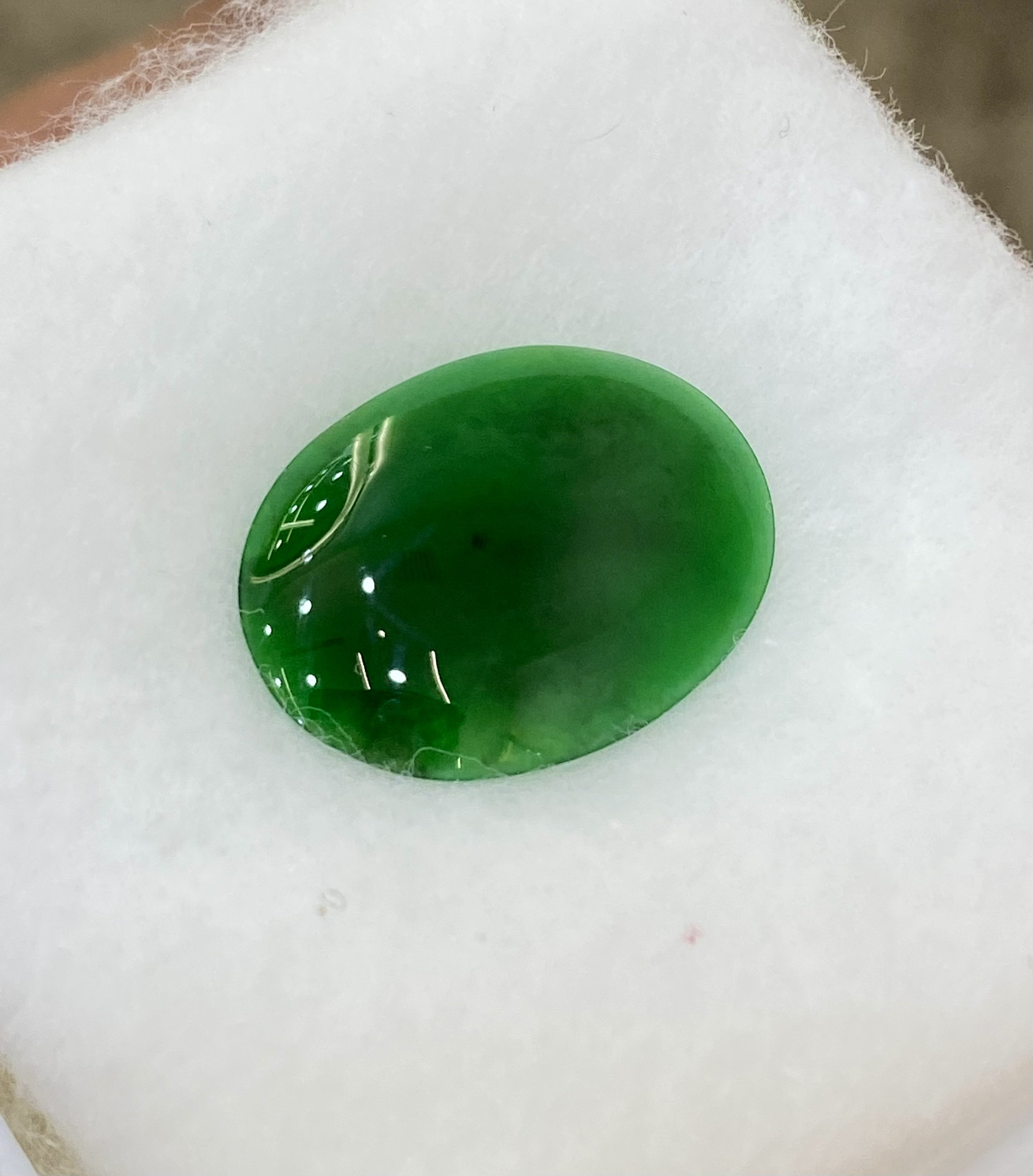 Type-a. Natural Imperial Burma Jade. Translucent Icy Green Jadeite ...