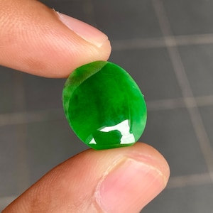 Type-a. Natural Imperial Burma Jade. Translucent Icy Green Jadeite ...