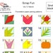 Scrap Fun 3 Inch Vol.5 Nature: 18 Foundation Paper Piecing Patterns of ...