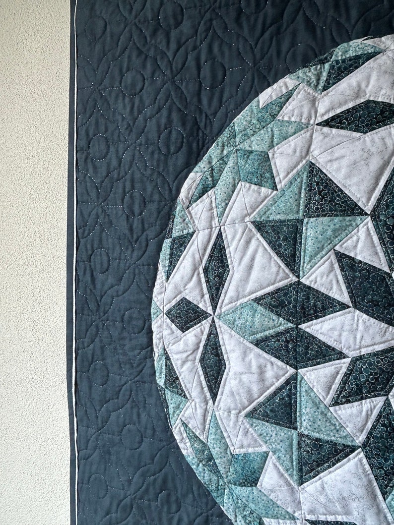Morning Star 3D Quilt Pattern (foundation Paper Piecing and Applique ...