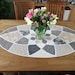 Set of 3 Table Toppers Patterns - Etsy