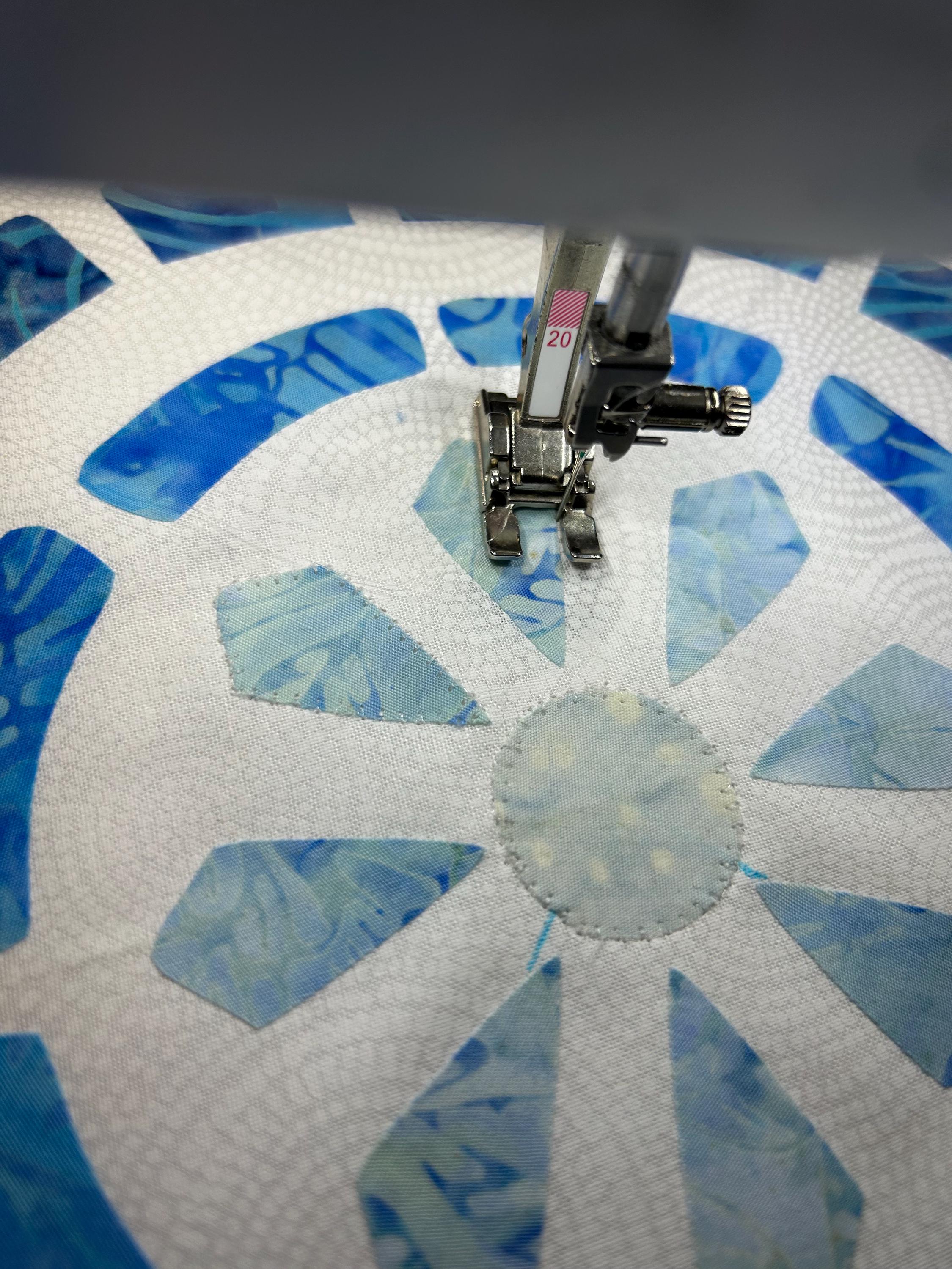 Delft Blue- Quilt Applique Pattern, Modern Quilt - Etsy