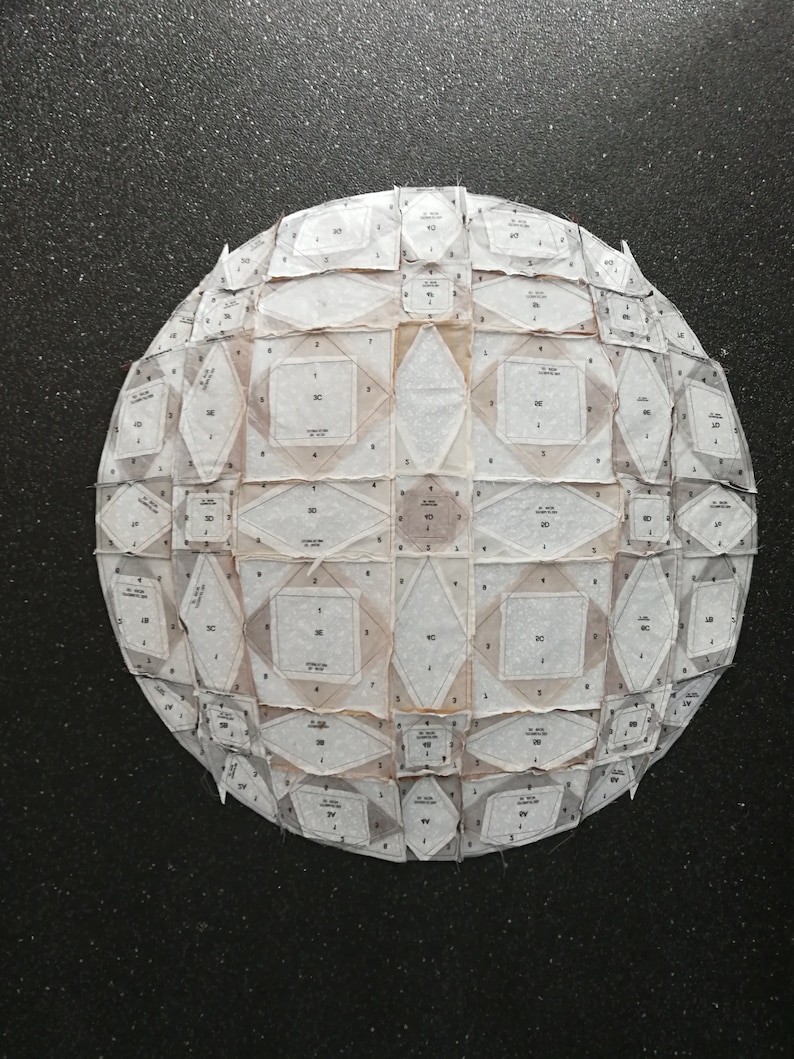 Storm at Sea 3D Quilt Pattern | Etsy Australia