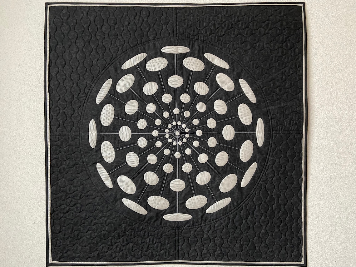 Sophie Quilt Applique Pattern Modern Quilt | Etsy