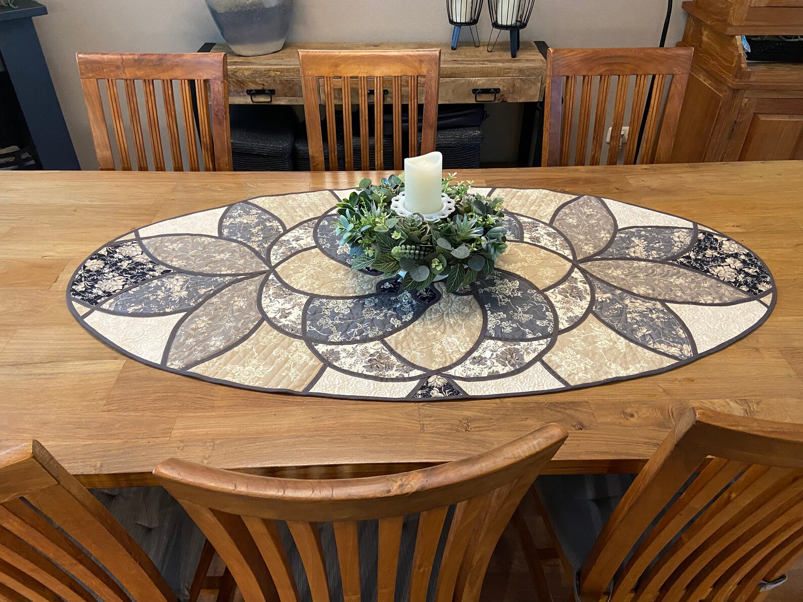 Sanny Table Topper Pattern - Stained Glass Technique - Etsy