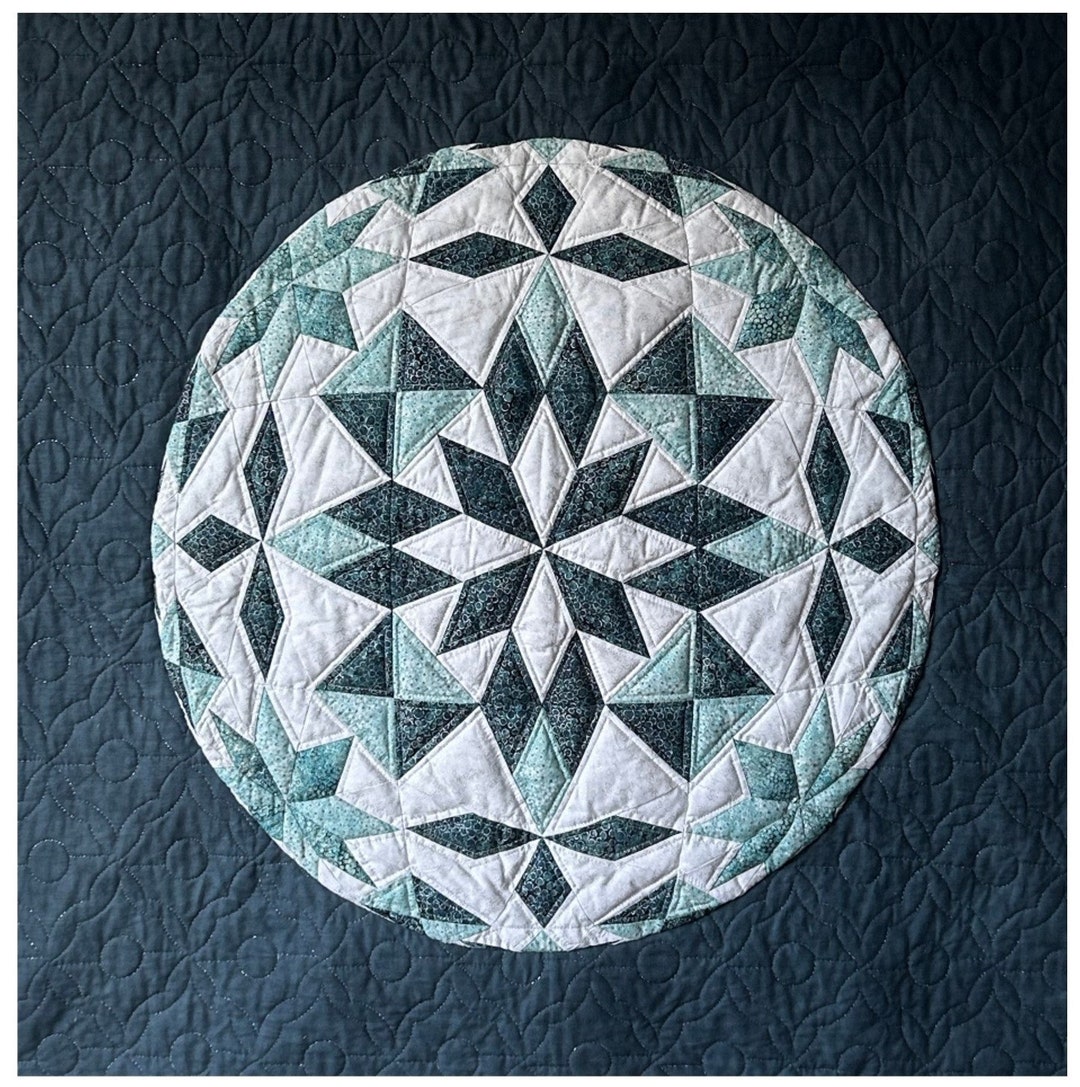 Morning Star 3D Quilt Pattern (foundation Paper Piecing and Applique ...