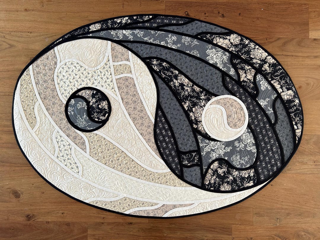 Melody Table Topper Pattern - Stained Glass Technique - Etsy