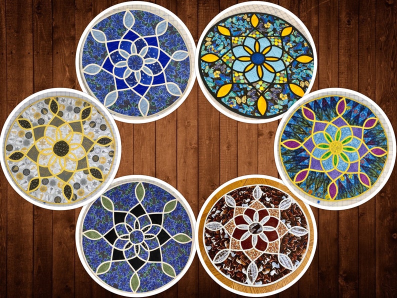 Set of 3 Table Toppers Patterns - Etsy