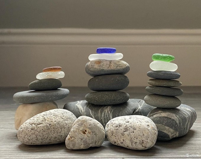 Balancing Stones, 1 Lb. 7.6 Oz., Stone Cairns, Stacking Stones, Zen ...