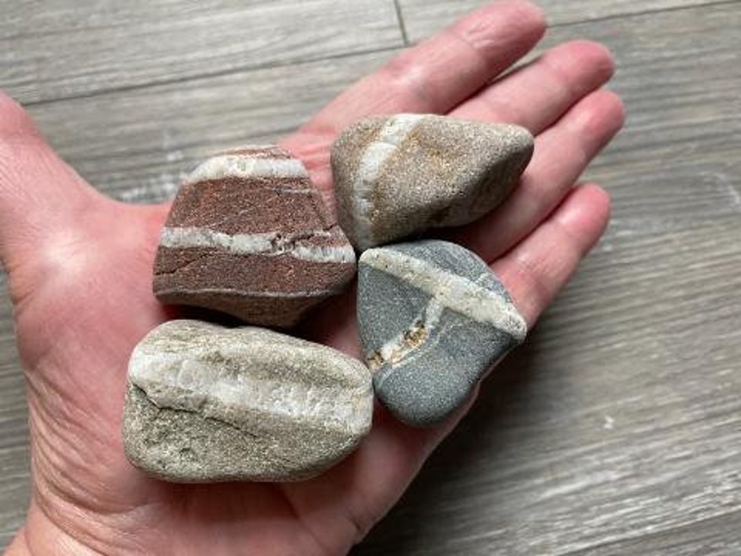 FOUR 4 Wishing Rocks, 6.3 Oz. Good Luck Stones, Wish Rocks, Lucky Rocks ...