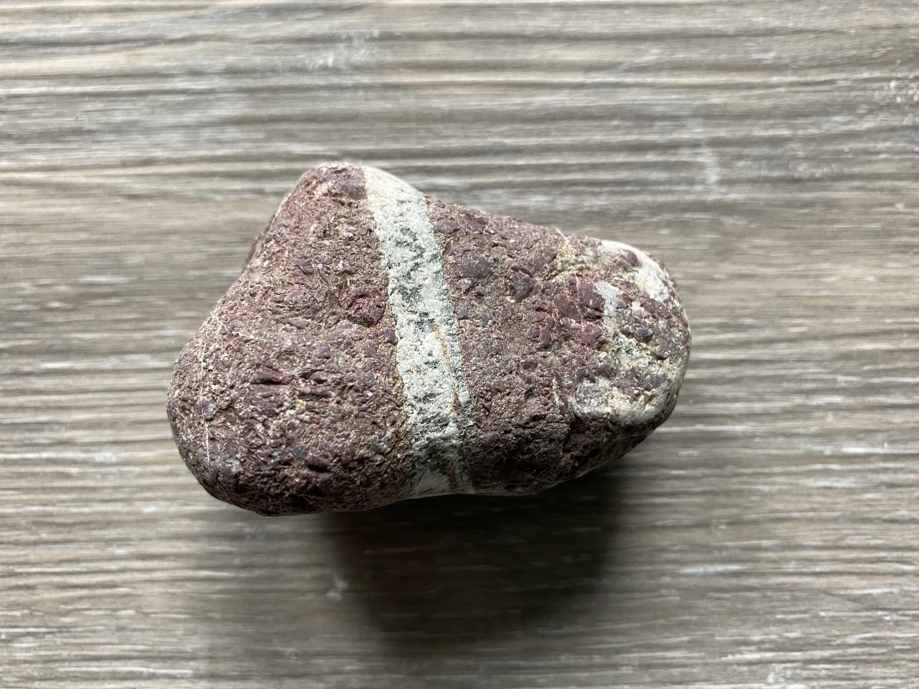 Red Wishing Stone Wish Stone New England Beach Stone One - Etsy