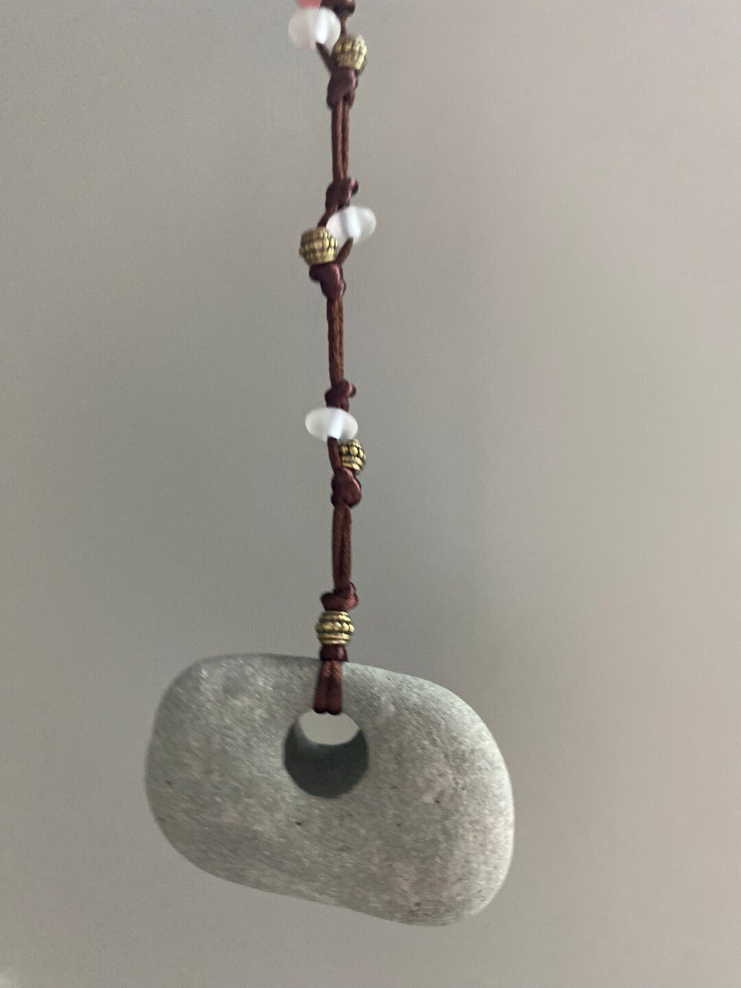 Odin Stone, Wall Hanging, Hag Stone, Celtic Wall Décor, Holey Stone ...