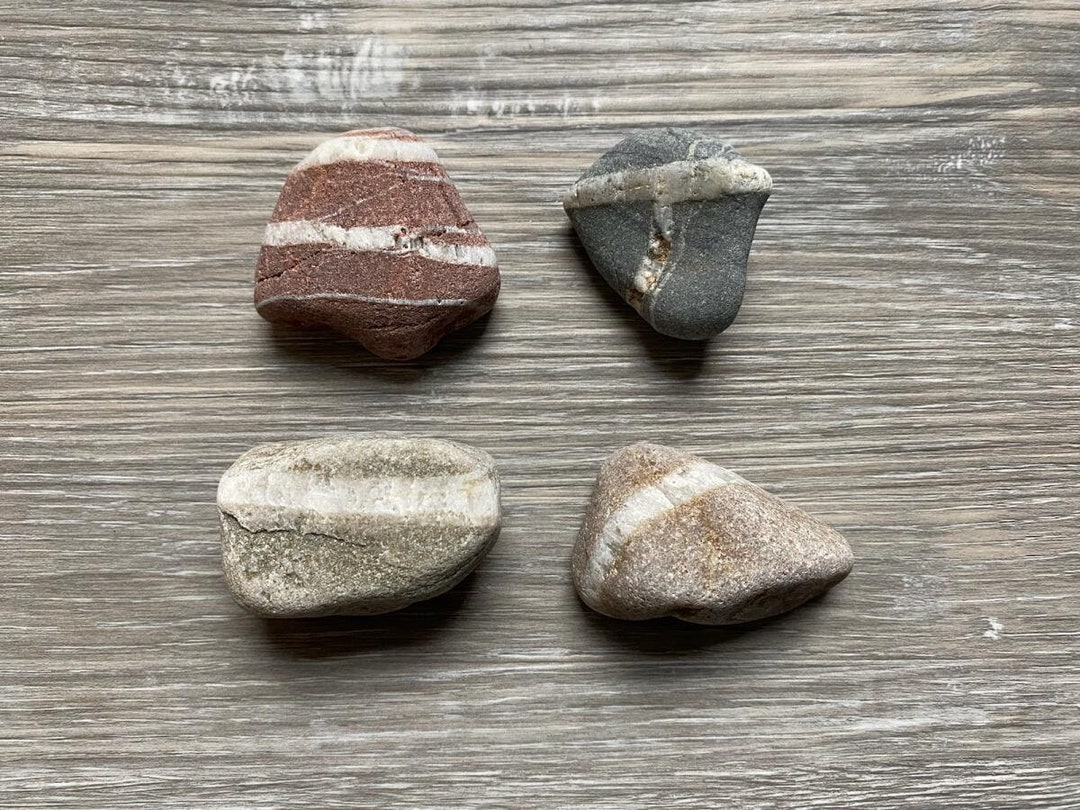 4 Wishing Rocks, 6.3 Oz. Good Luck Stones, Wish Rocks, Lucky Rocks - Etsy