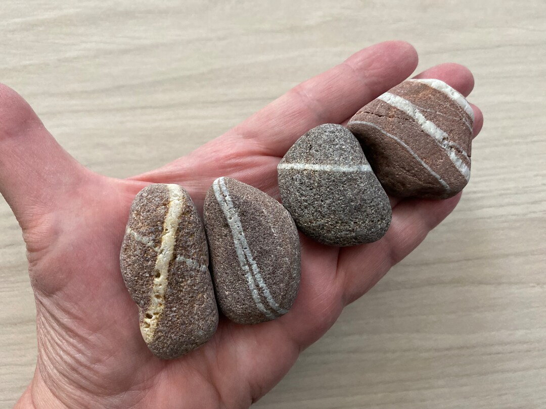 FOUR 4 Wish Rocks, 6.5 Oz., Lucky Stones, Wishing Stones, Good Luck ...