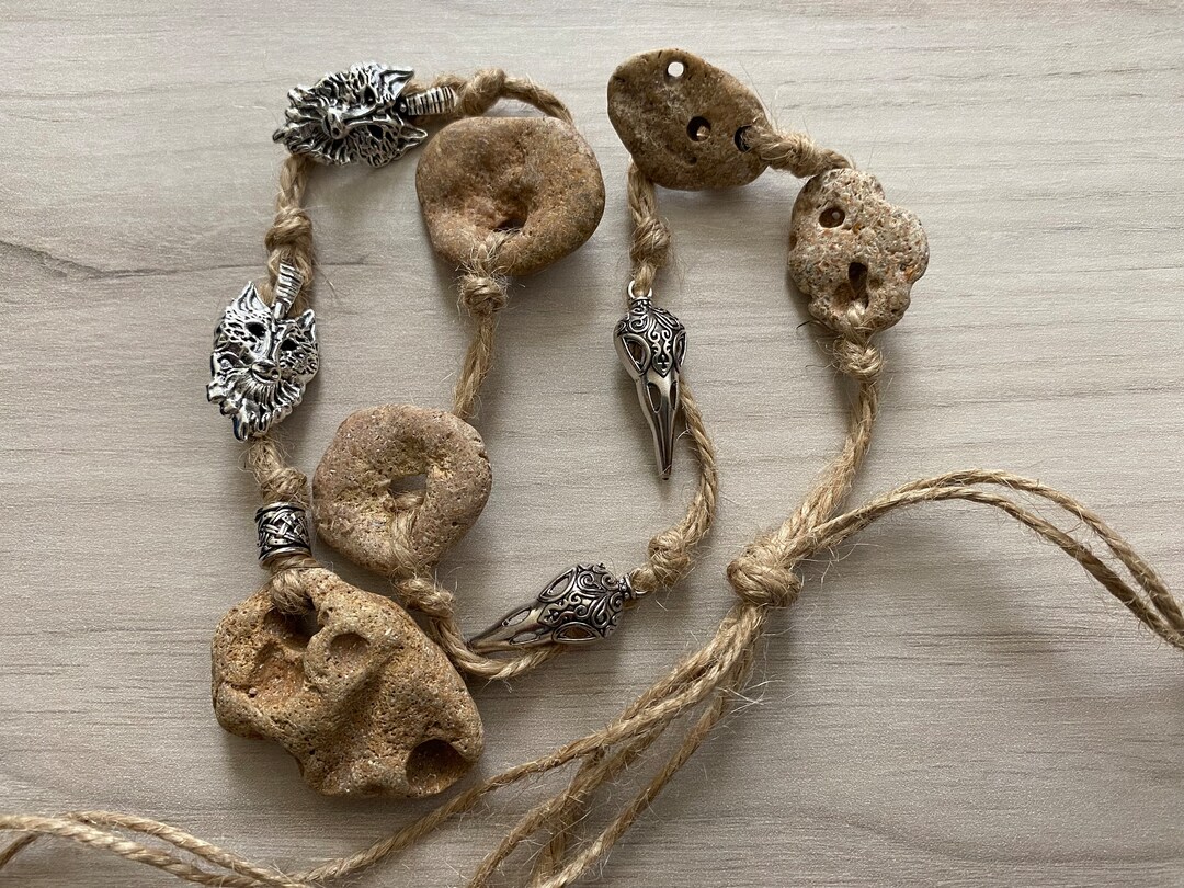 Geri and Freki, Huginn and Muninn, Raven Talisman, Wolf Amulet, Hag ...