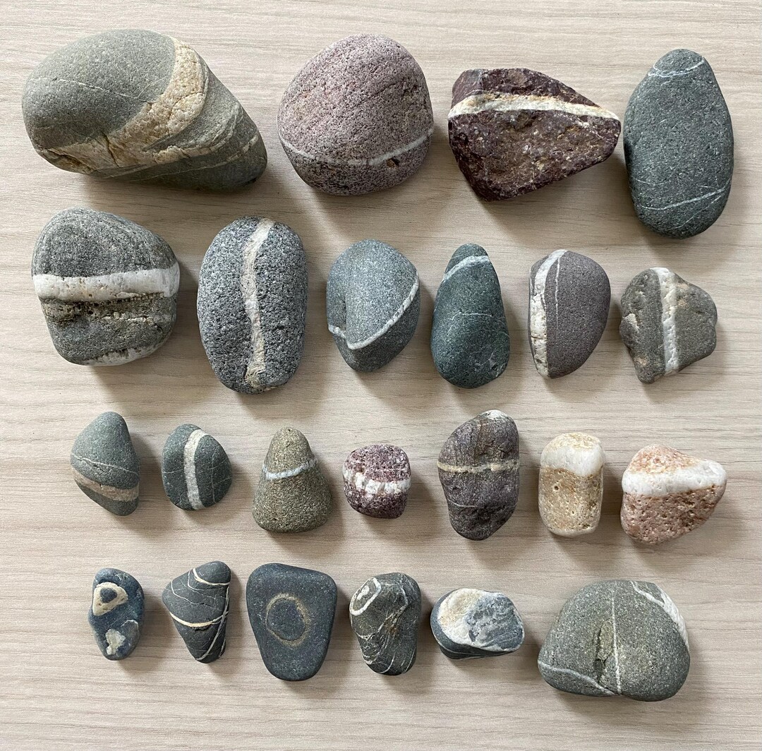 Set of Twenty (20) Lucky Wish Stones, 2 Lb. 15.8 Oz., All Sizes ...