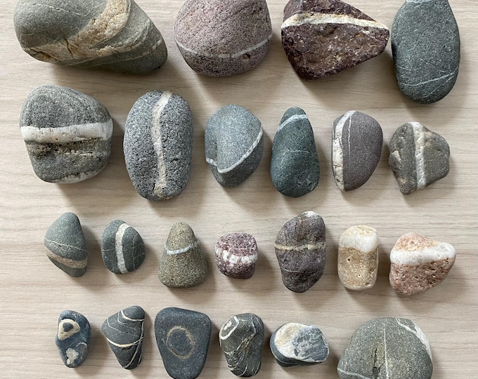 Set of Twenty (20) Lucky Wish Stones, 2 Lb. 15.8 Oz., All Sizes ...