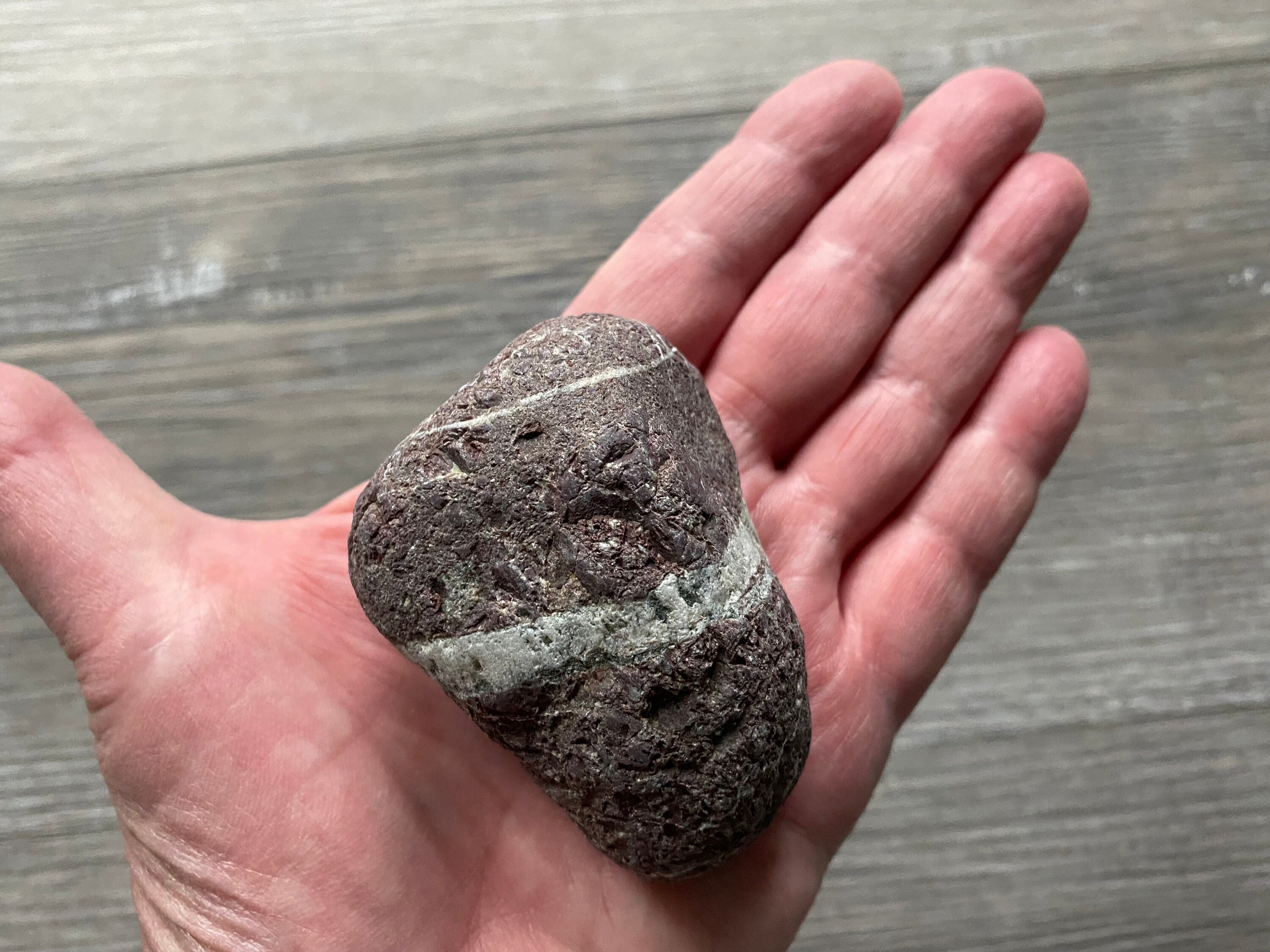 Red Wishing Stone Wish Stone New England Beach Stone One - Etsy