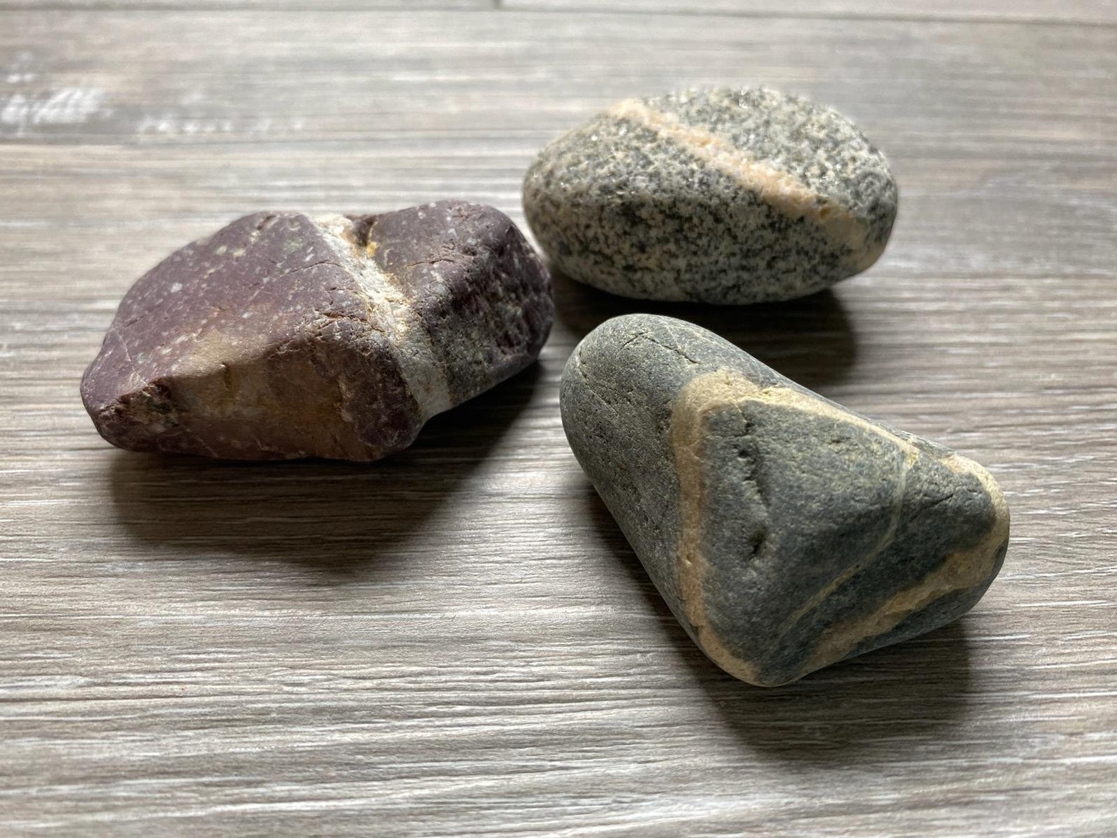 3 Wishing Stones Wish Stone New England Beach Stone One - Etsy