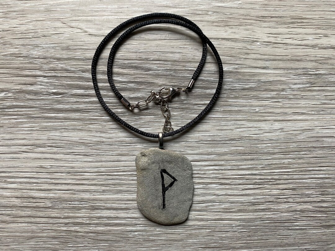 Wunjo Rune Choker, Harmony, Peace, and Prosperity Rune, Rune Jewelry ...