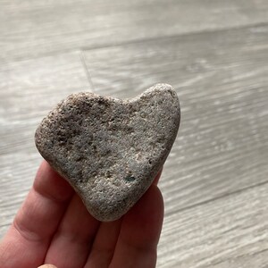 TWO 2 Heart Stones, 8.1 Oz., Beach Stone Hearts, Heart Shaped Beach ...