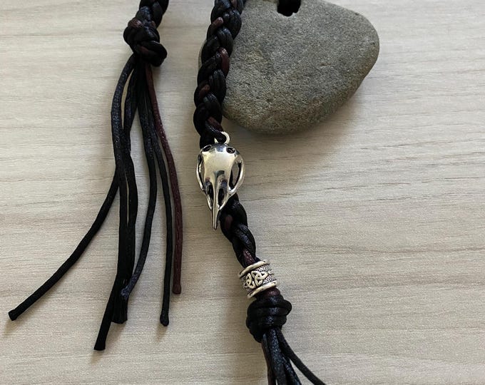 Raven Hag Stone Talisman: Protection Amulet - Etsy