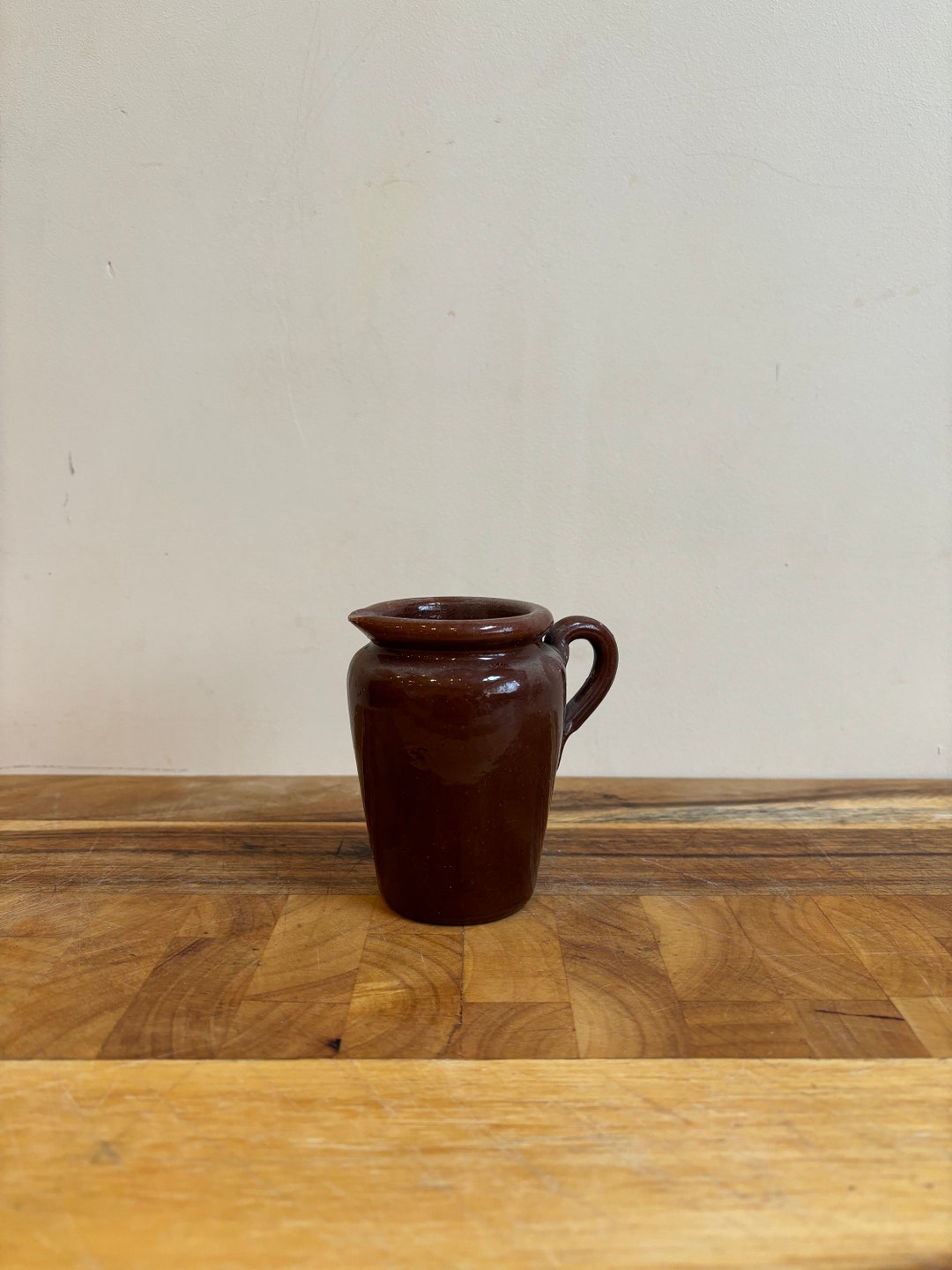 Antique Stoneware Jug Vintage Stone Jug Vintage Milk Jug Vintage ...