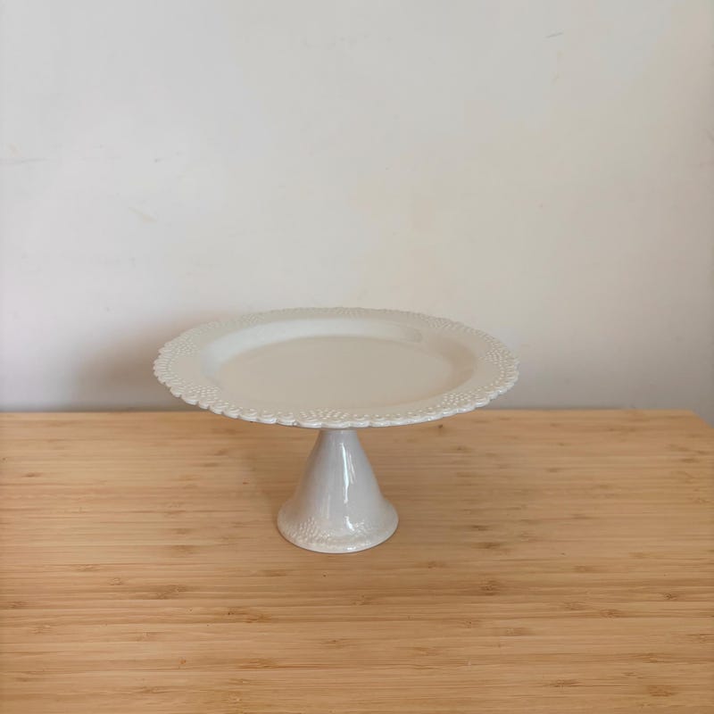 Ceramic Cake Stand - Etsy UK