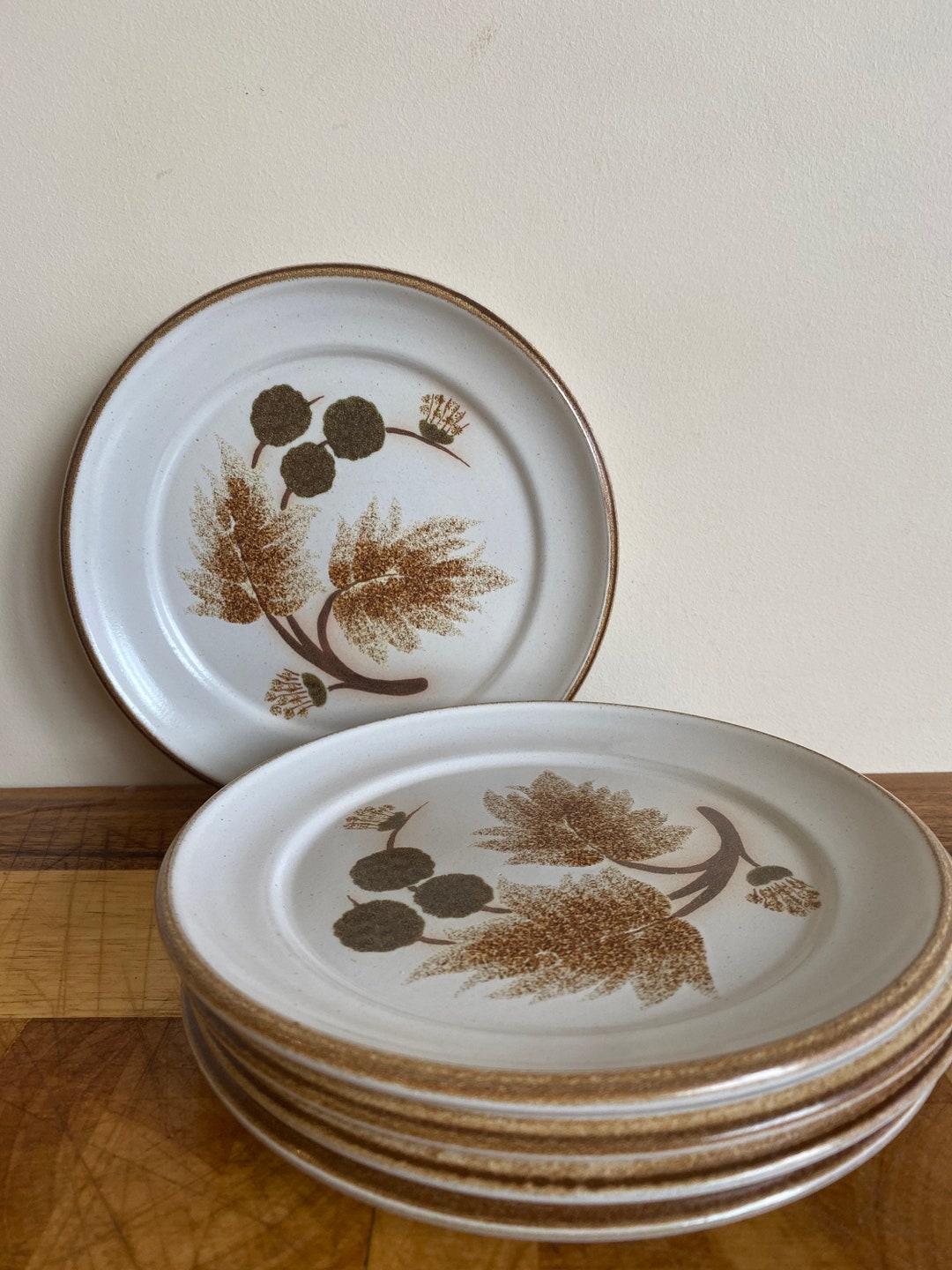 Vintage Denby Side Plates, Vintage Side Plates, Fall Table Decor ...