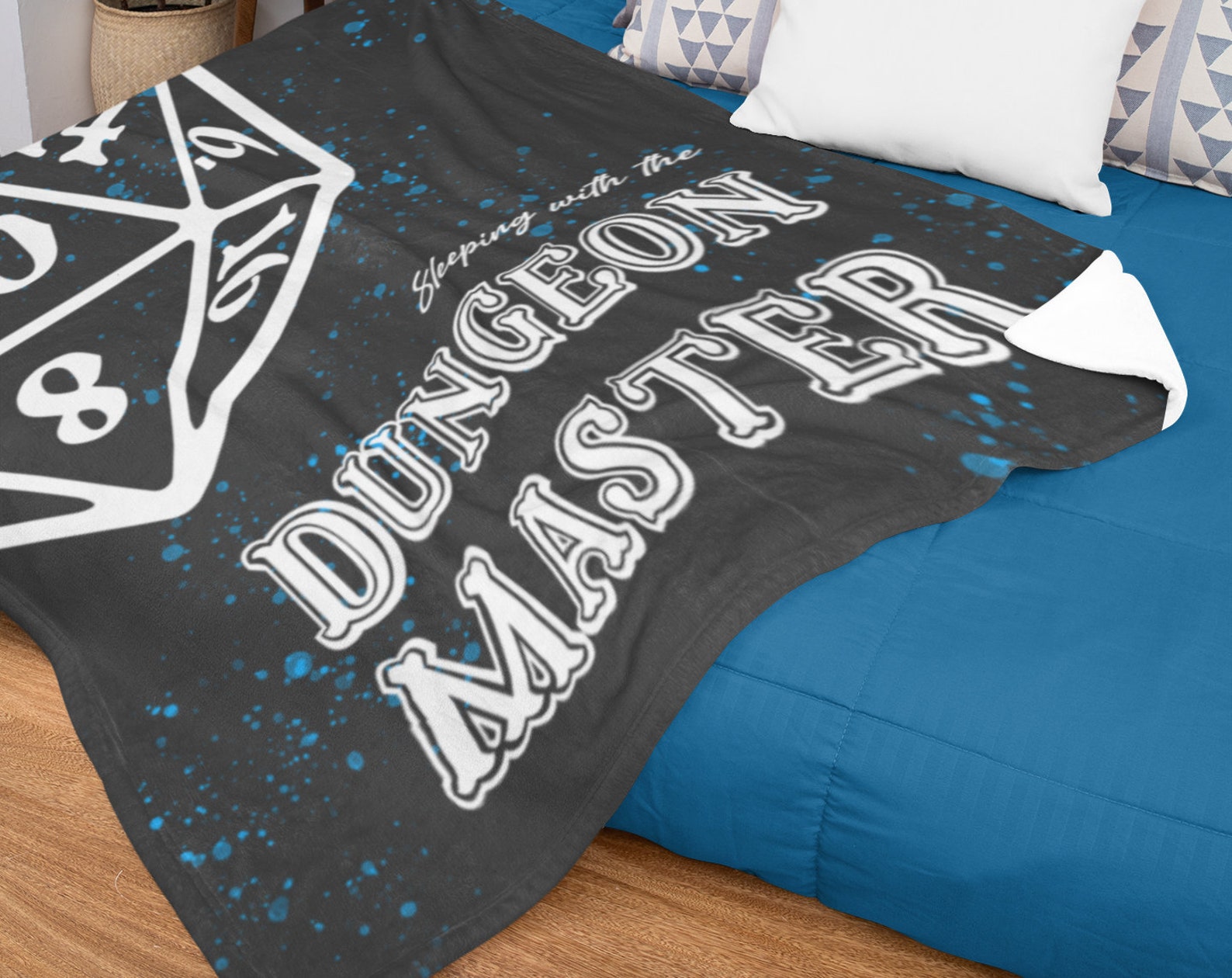 Sleeping With the Dungeon Master - D&D - Throw Blanket - Etsy