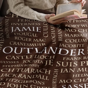 Outlander (book Series or TV Series) Throw Blanket - Etsy