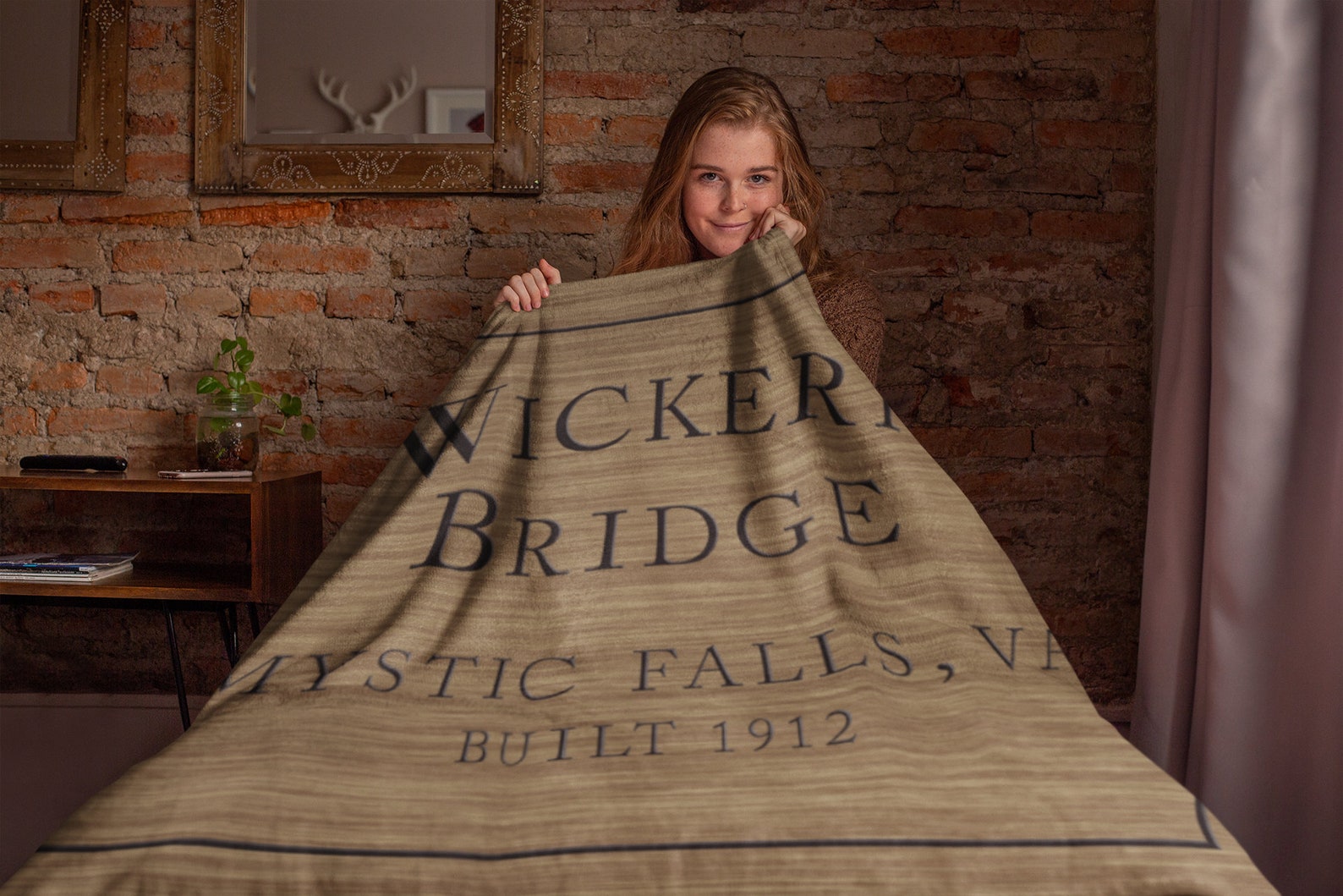 Wickery Bridge - TVD - Throw Blanket - Etsy