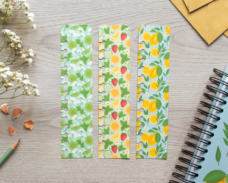 Planner Bookmark Notebook Bookmark spiral Bound Notebook - Etsy