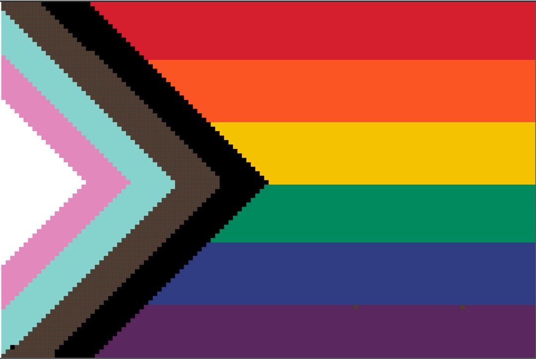 Pride Flag Cross Stitch Pattern - Etsy