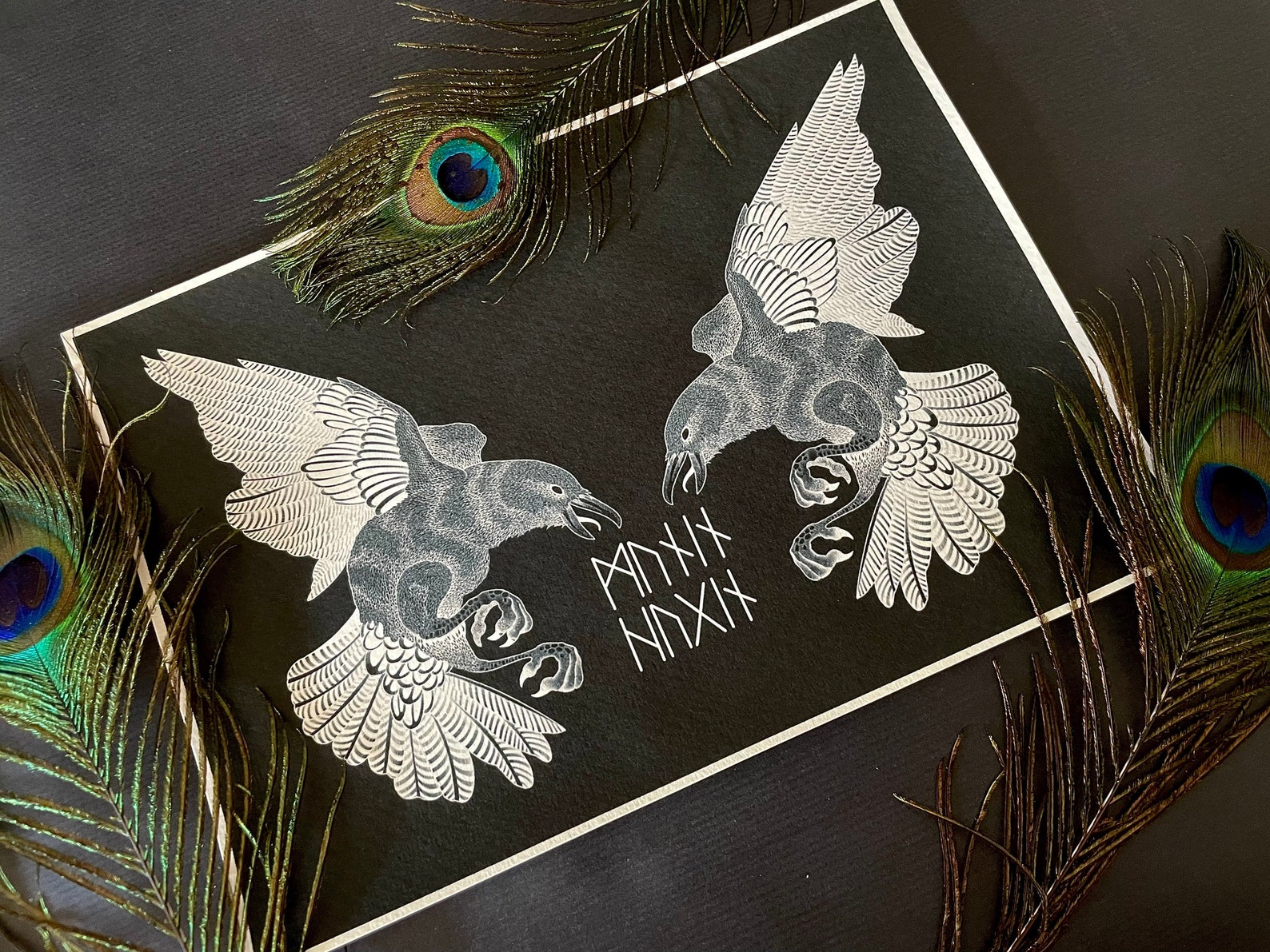 Hugin and munin art - bmwbowl