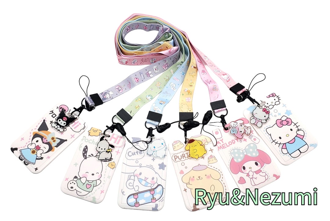 Cute Kawaii ID Holder With Lanyard | Badges | Key | Nurse | Student ...